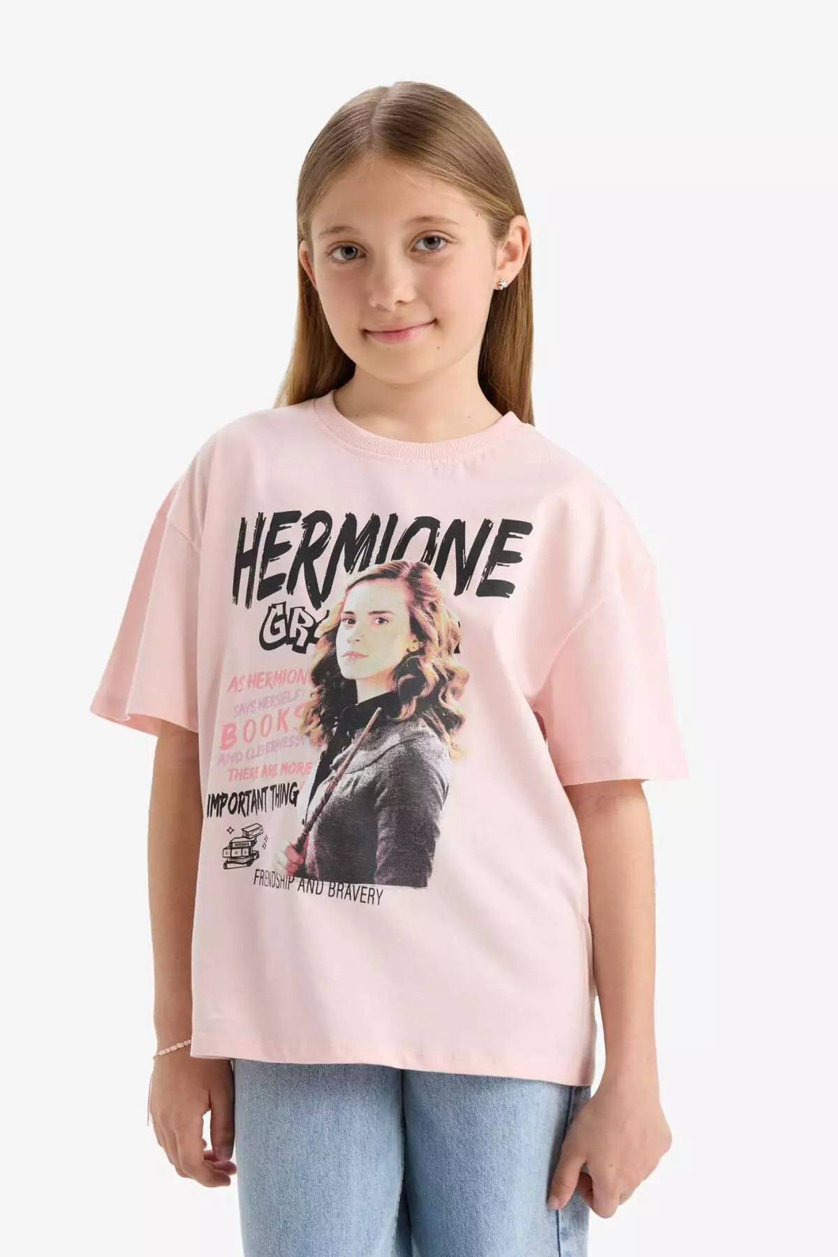 Buy DeFacto Girl's Harry Potter Oversize Wide Fit Crew Neck Short ...