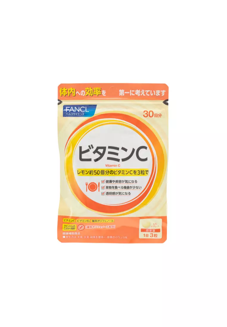 Buy FANCL FANCL- Vitamin C - 30Days 90 Tablets 2025 Online | ZALORA