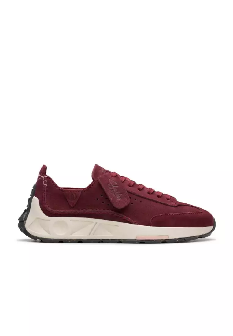 Buy Clarks Women's Craft Speed. Burgundy Nubuck Online | ZALORA Malaysia