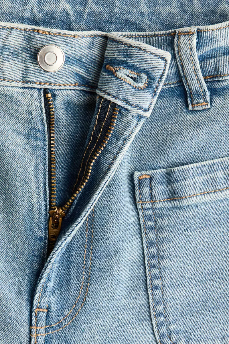 Buy H&M Wide High Jeans Online | ZALORA Malaysia