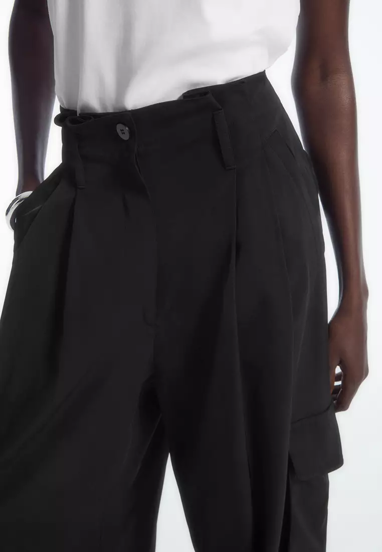 Buy COS Paperbag Utility Trousers 2024 Online | ZALORA Singapore