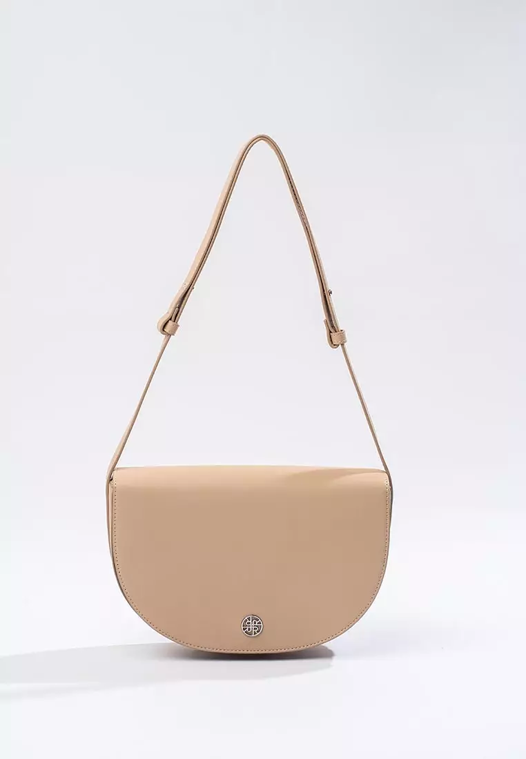 Jual Riamiranda Ria Miranda Beige Brynn Bag Original 2025 | ZALORA ...