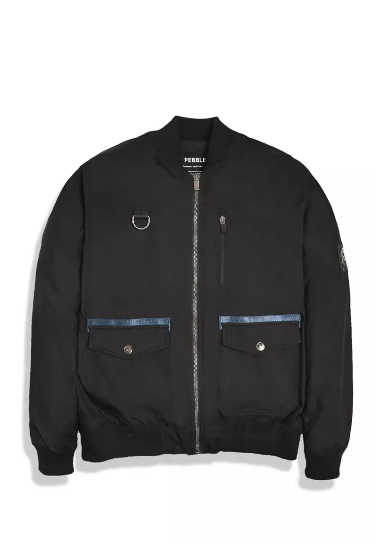 Jual Denali Pebble Sigma Utility Bomber Black Jacket Original 2025 ...