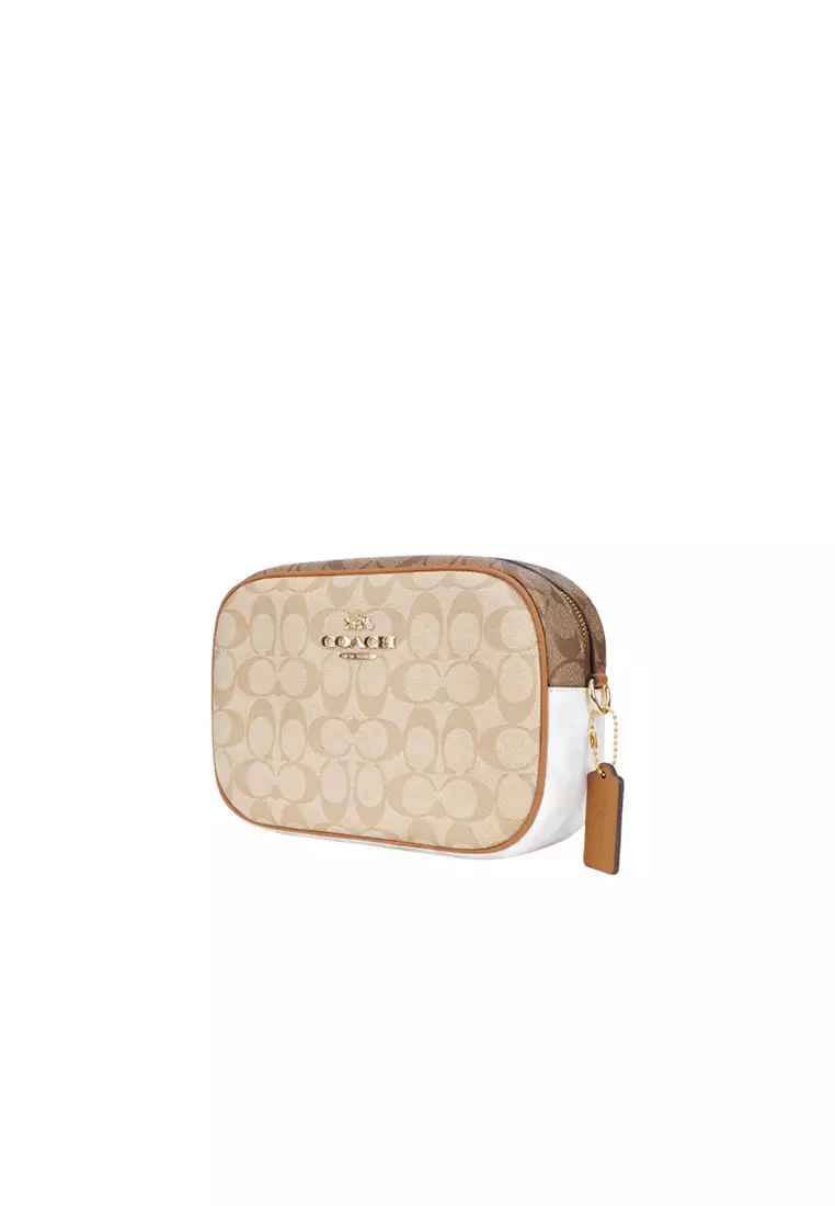 Coach Jamie Camera Bag In Blocked Signature Canvas CA172 2024 | Buy ...