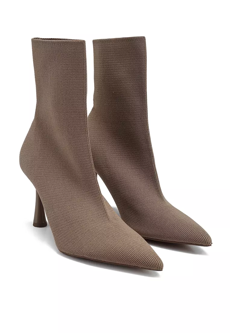 ZARA Knit Boots 2024 | Buy ZARA Online | ZALORA Hong Kong