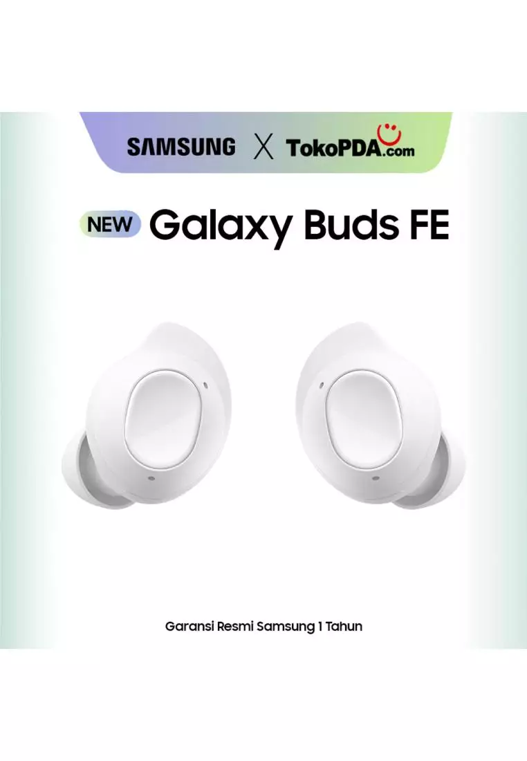 Jual Samsung SAMSUNG GALAXY BUDS FE SM-R400 ( WHITE ) Original 2024 ...
