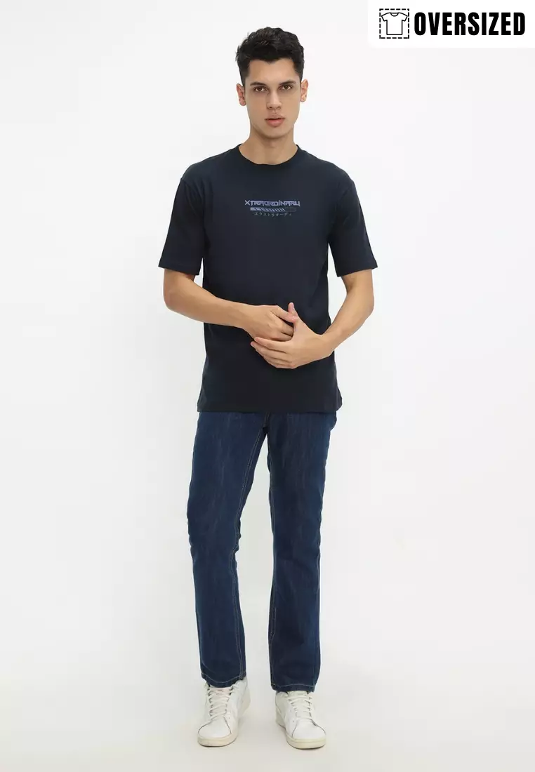 Jual Xtraordinary (XO) XTRAORDINARY (XO) T-Shirt Cotton Oversized Pria 2079240101 Original 2025 ...