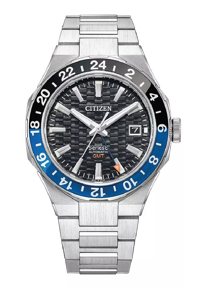 Buy Citizen Citizen Series 8 800 Mechanical GMT Black Dial Watch NB6031 ...