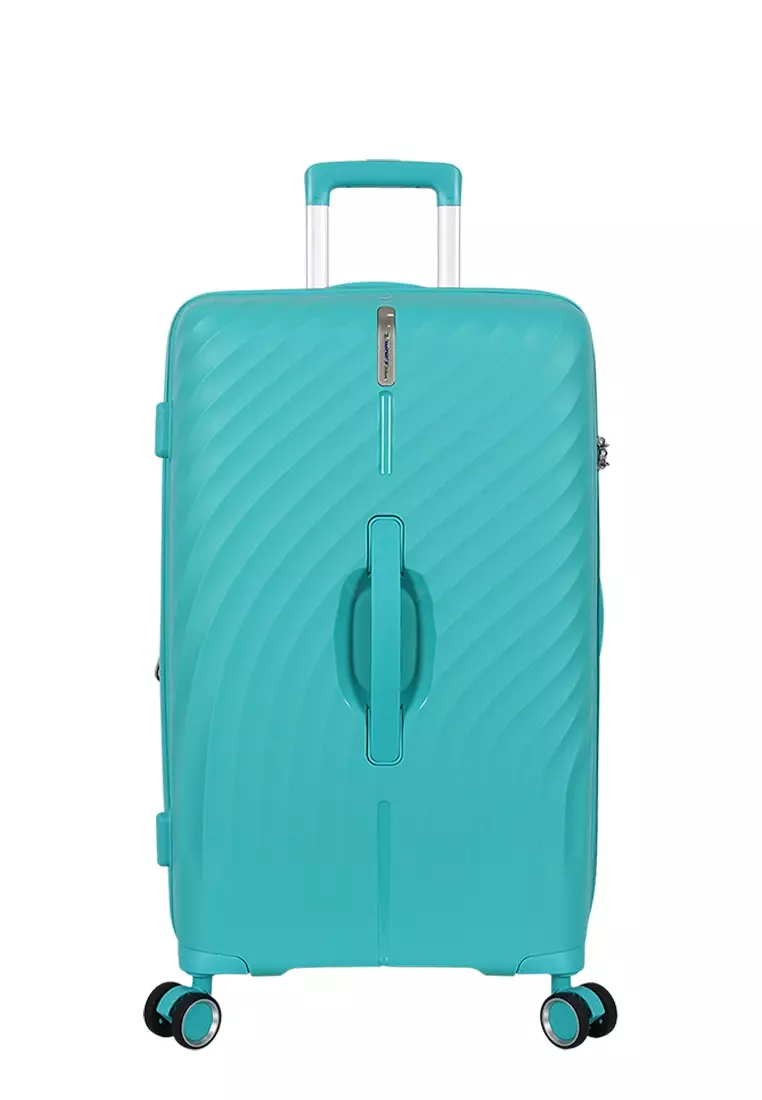 Jual Travel Time Travel Time Koper PP TRUNK 24 inci HY827-24 Ice Blue ...