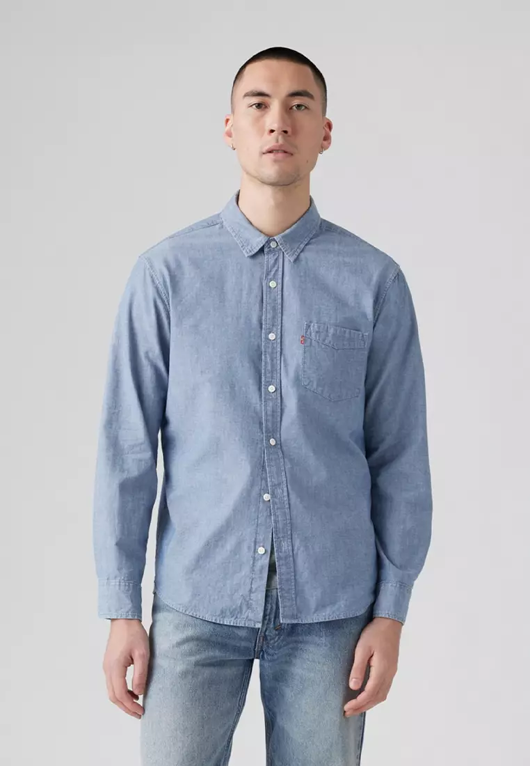 Buy Levi's Men's Classic Pocket Standard Fit Shirt 85748-0289 2025 ...