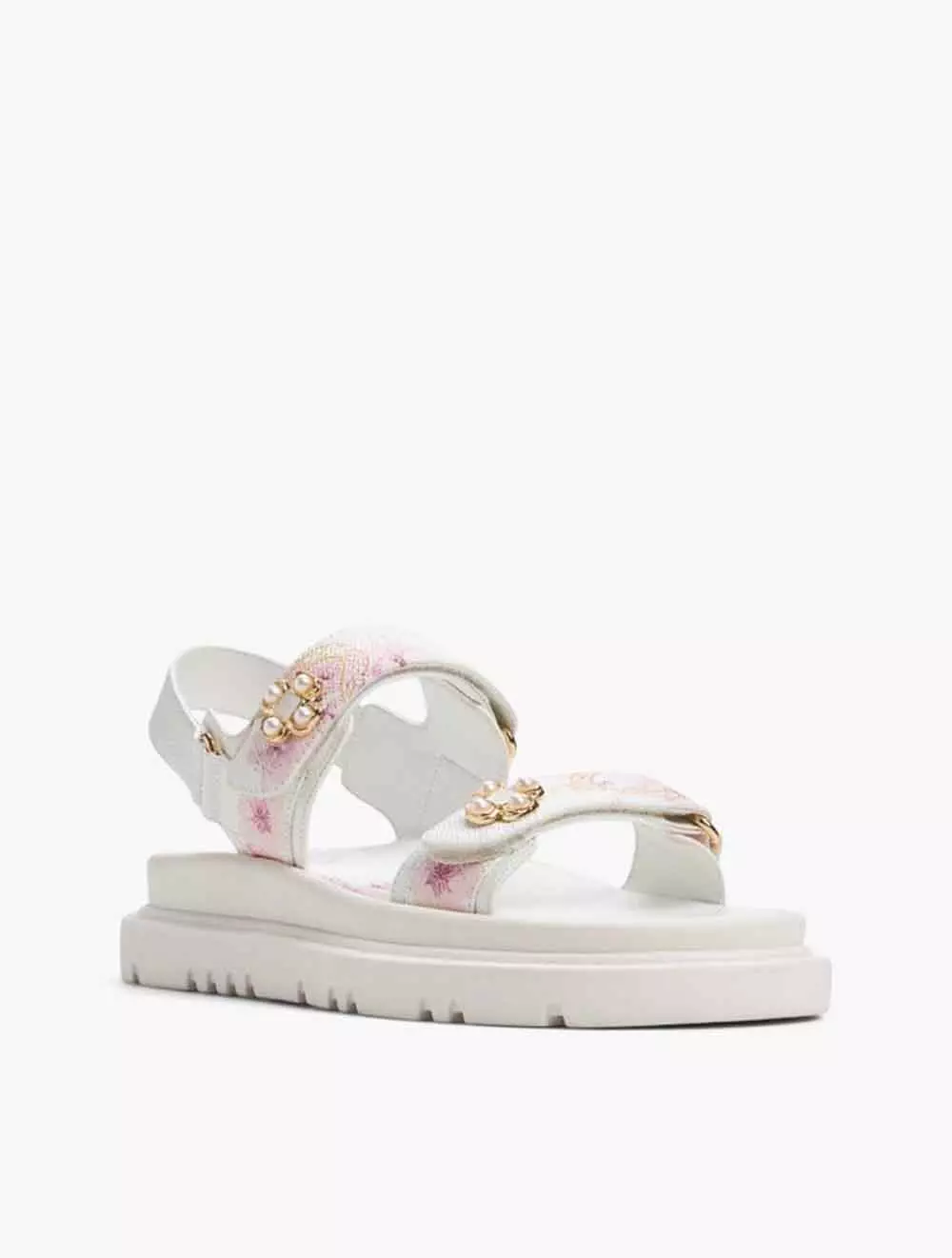 Jual ALDO ALDO Gemima Women's Flat Sandals - Multi Original 2025 ...