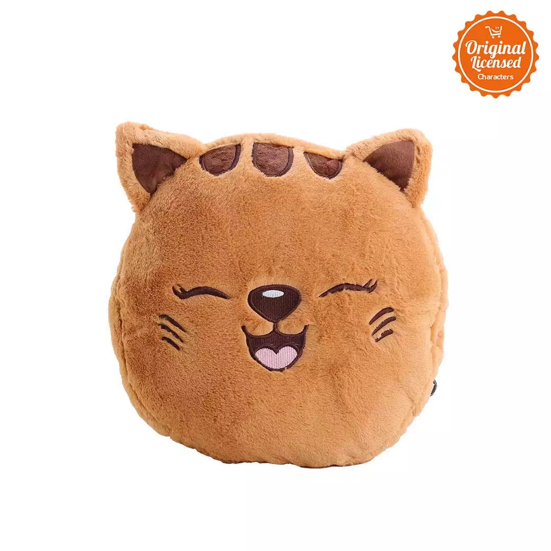 Jual Character-Land Boneka Bantal Kepala Cat 30 cm - Brown Original ...