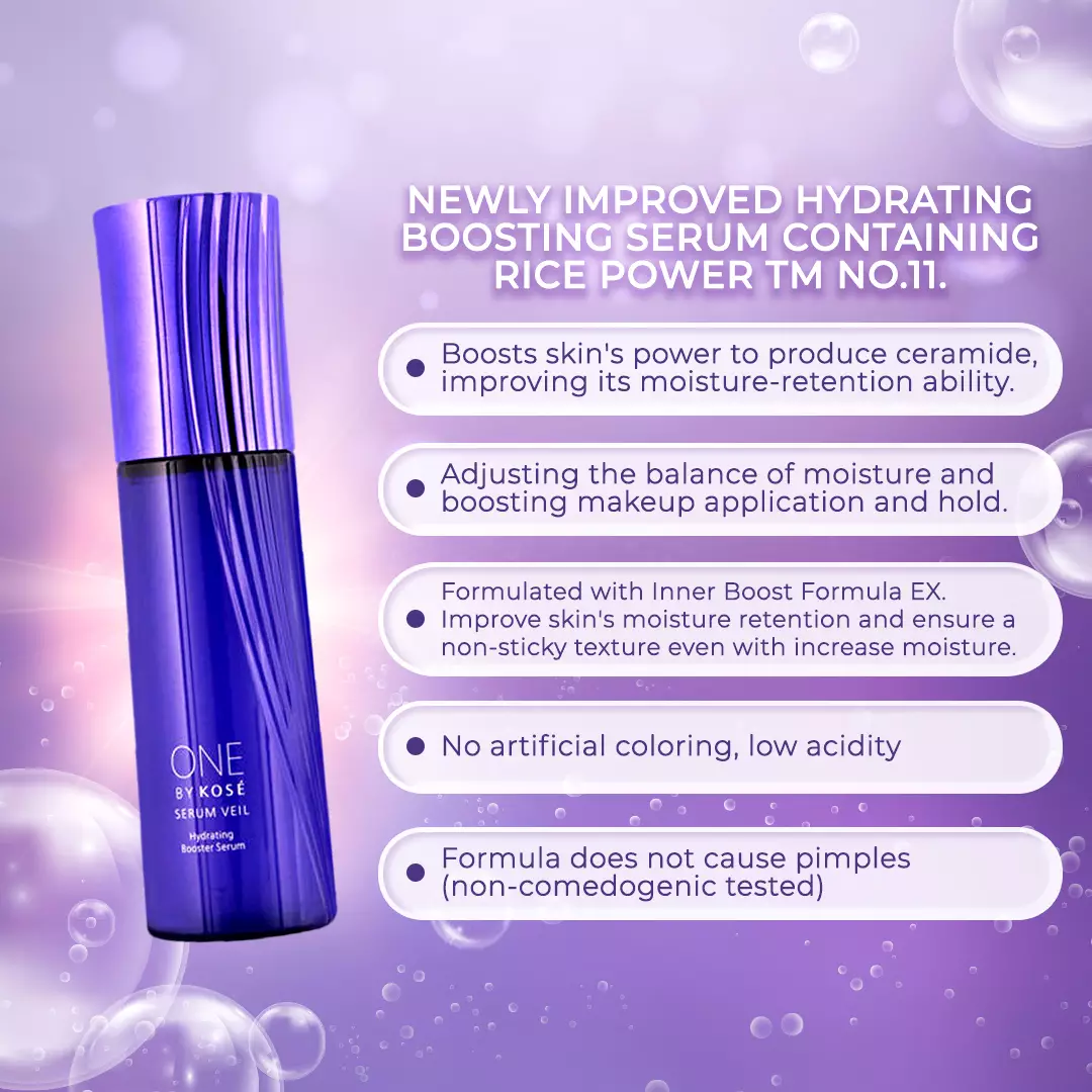 Jual KOSE One by KOSÉ Serum Veil - 120ml Original 2024 | ZALORA Indonesia