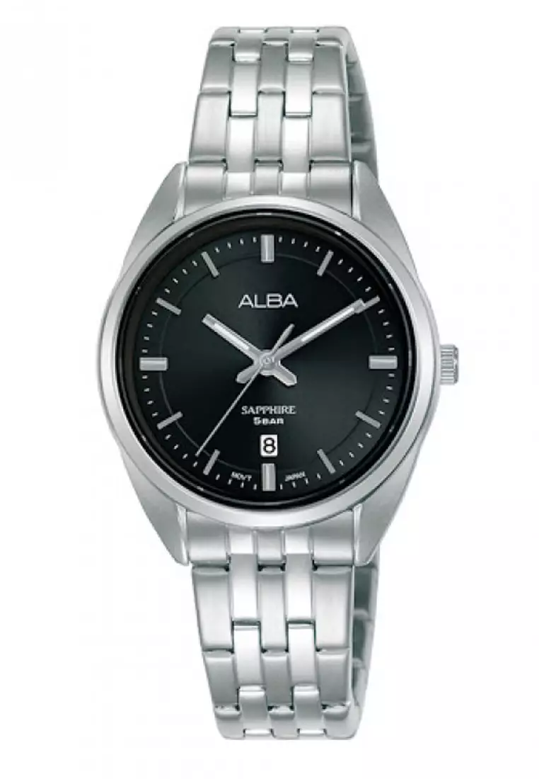 Jual Alba ALBA AH7V51X1 Silver Hitam Original 2025 | ZALORA Indonesia