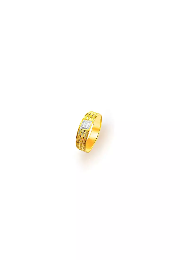 Buy MJ Jewellery MJ Jewellery 375/9K Gold Ring C330 Online | ZALORA ...