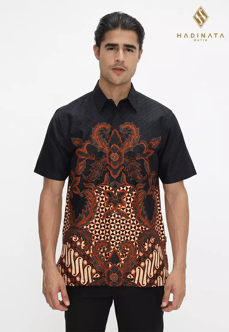 Jual Hadinata Batik Hadinata Batik Pria Kemeja Pendek Abista Anissa ...