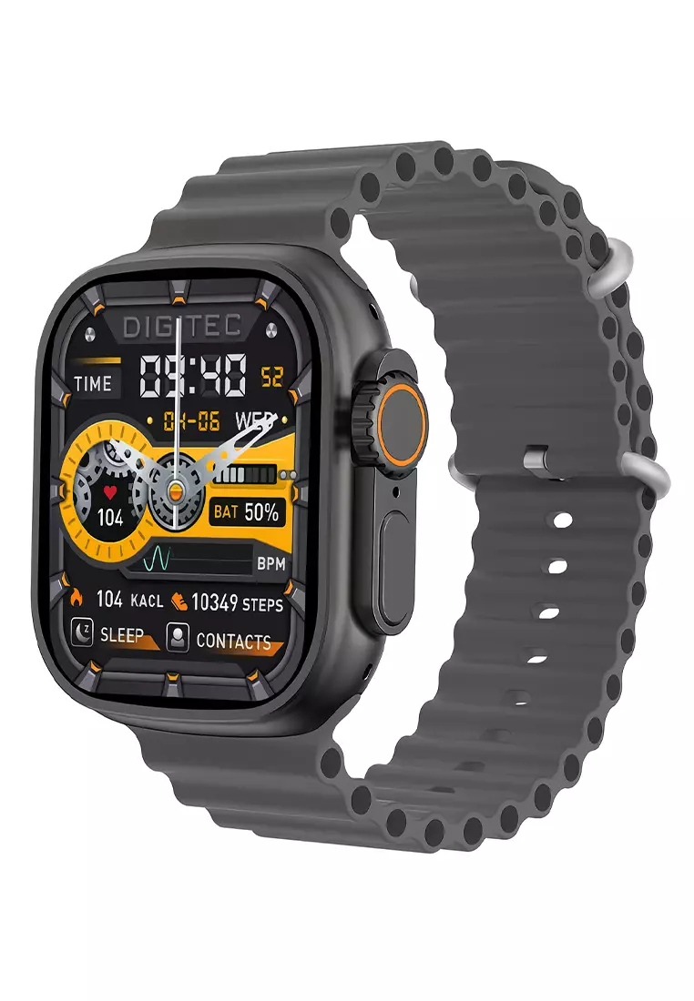Jual Digitec Digitec TRONIC Jam Tangan Smartwatch Original - Grey ...
