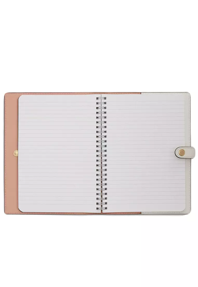 Buy Coach Notebook In Signature Canvas With Floral Print - Sand Multi ...