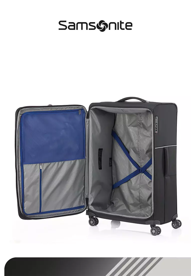 Jual Samsonite Samsonite Koper Softcase 73H Spinner Large 29 Inch - Black Original 2024 | ZALORA ...