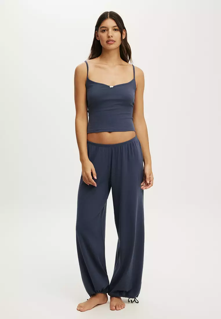 Buy Cotton On Body Dreamy Soft Pointelle Wide Leg Pants 2026 Online ...