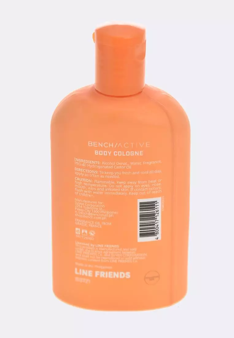 Buy BENCH Bench Active BT21 Body Cologne - Mang 150ml 2025 Online ...