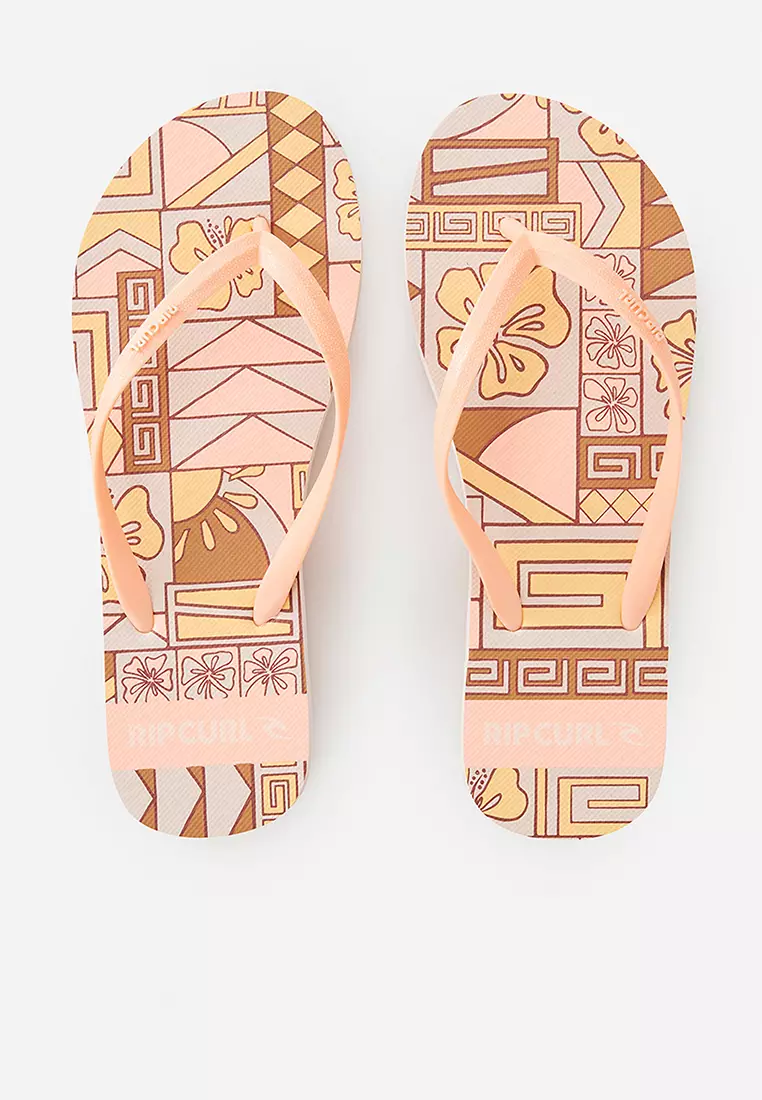 Rip Curl Block Party Bloom Flip Flops 2025 | Buy Rip Curl Online | ZALORA Hong Kong
