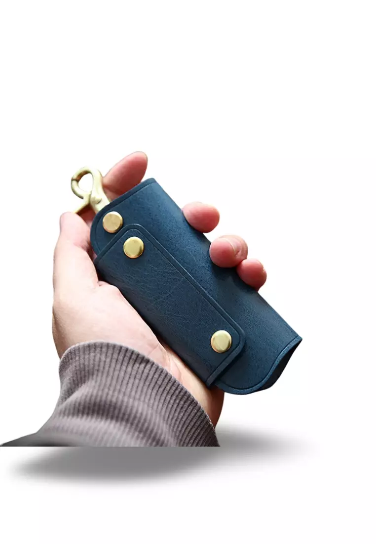 Buy Lara Lightweight Vintage Leather Key Holder 2025 Online | ZALORA