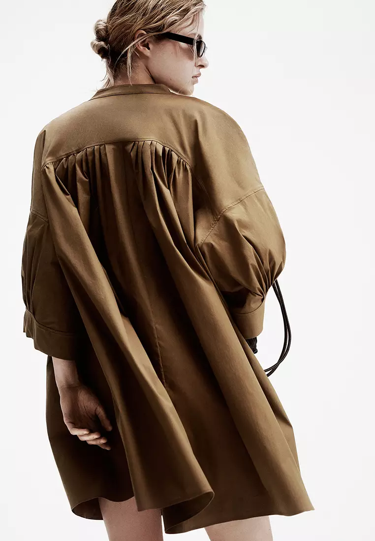 Buy COS Pleated Mini Tunic Dress 2025 Online | ZALORA Philippines