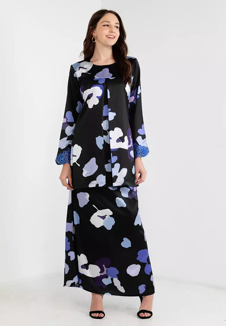 Buy Amin jauhary Lairae Kurung Set Online | ZALORA Malaysia
