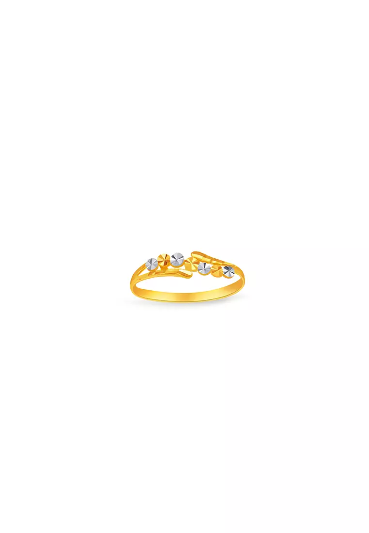 Buy MJ Jewellery 375/9K Gold Minimalist Ring C51 Online | ZALORA Malaysia