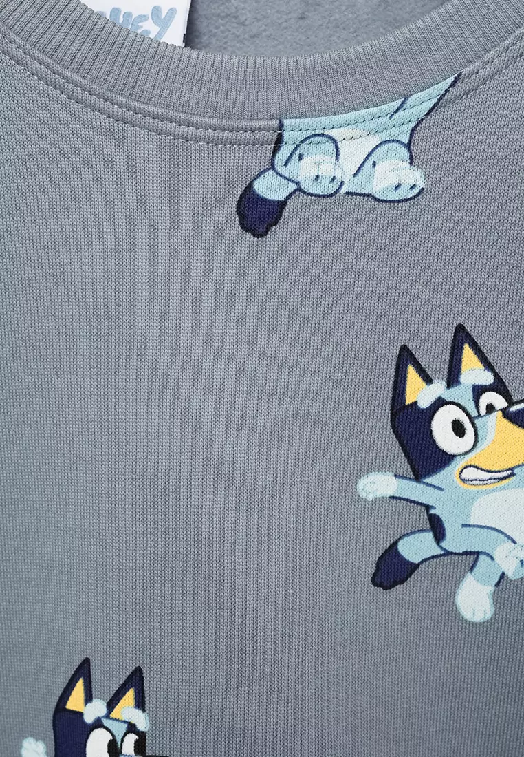 MANGO BABY Bluey-Print Sweatshirt 2025 | Buy MANGO BABY Online | ZALORA ...