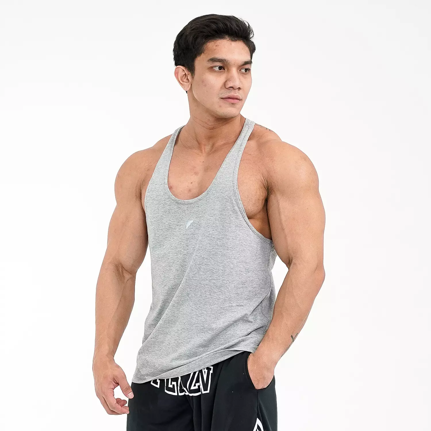 Jual Flexzone Stringer Tanks Basic Grey Original 2026 | ZALORA Indonesia