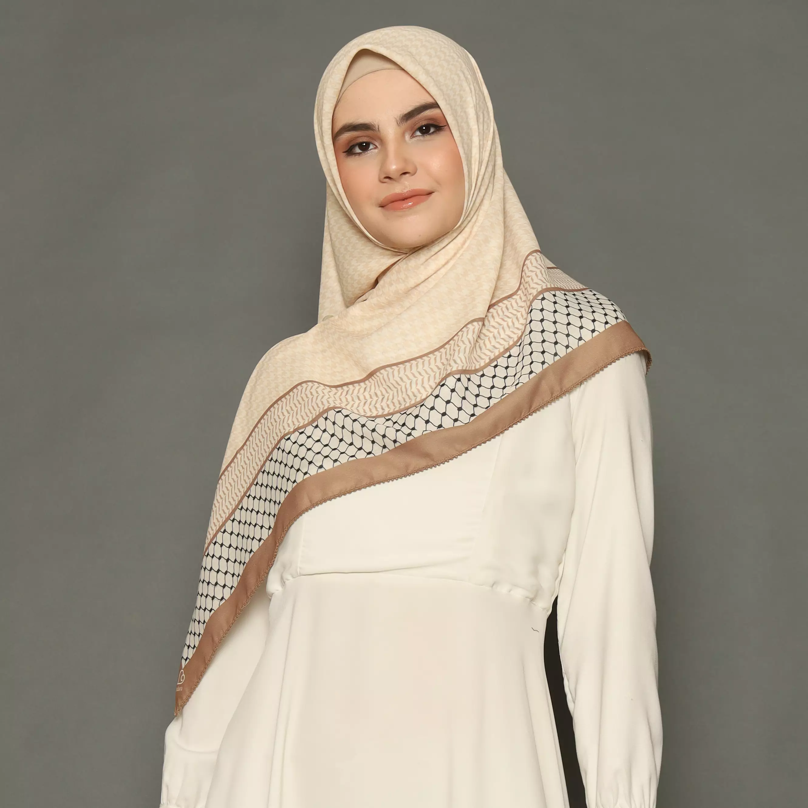 Jual Gerai Adara Adara Jilbab Samira Latte Series Palestine Original 2024 Zalora Indonesia