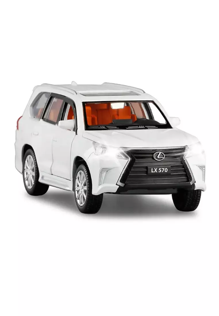 Buy Kiddie Cave Lexus Lx570 Suv Car Model Die-Cast Toy Scale 1:32 ...