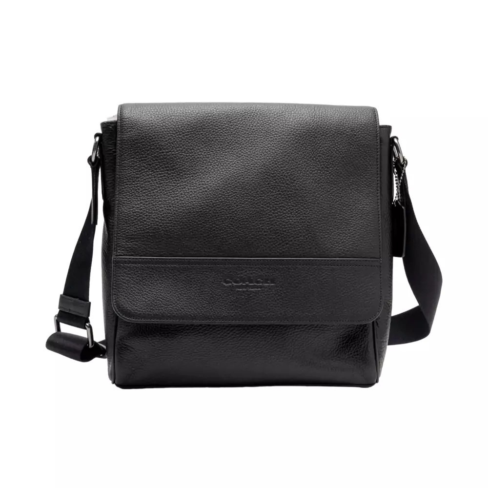 Jual Coach Houston Map Bag Leather Black Original 2026 | ZALORA Indonesia