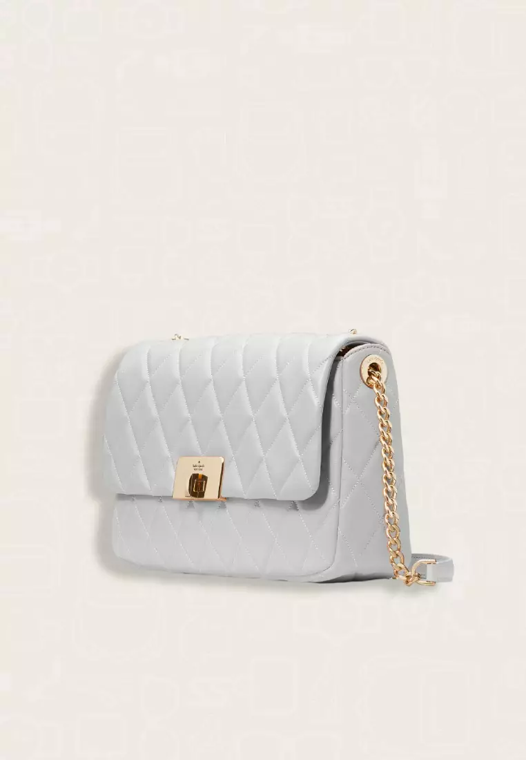 Jual Kate Spade Kate Spade Carey Medium Flap Shoulder Bag Stone Path ...