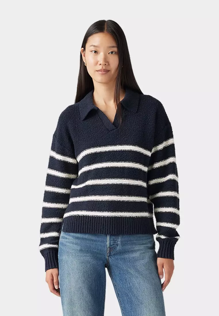 Buy Levi's Women's Satellite Polo Sweater 0012N-0009 2025 Online ...