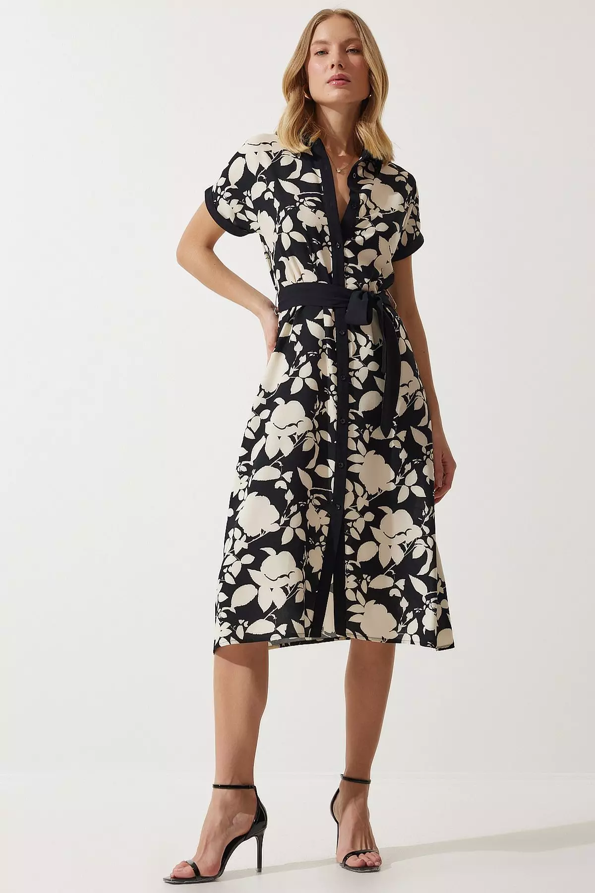 Happiness Istanbul Floral Summer Viscose Dress 2026 | Buy Happiness ...