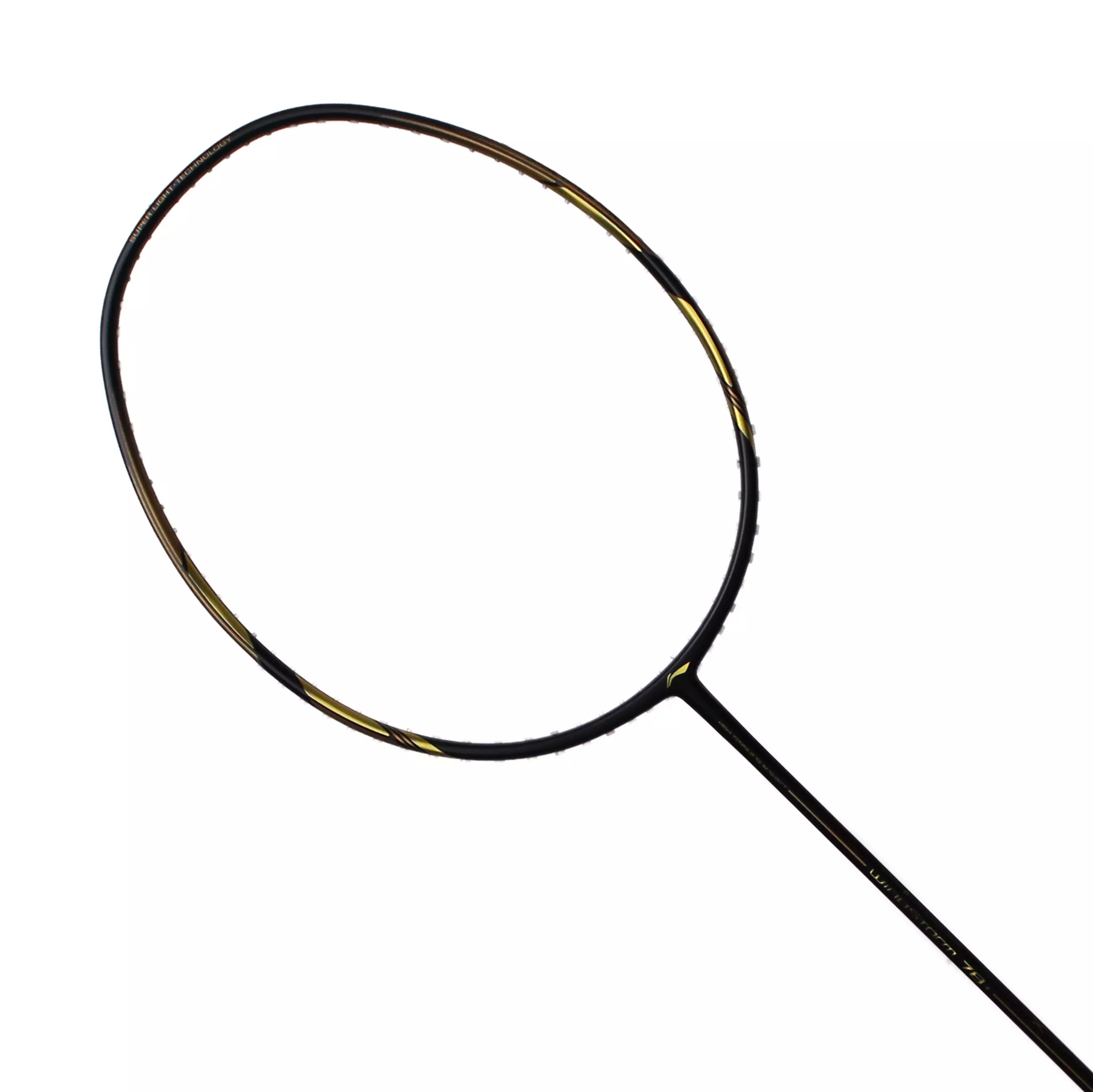 Jual LI-NING Li-Ning Badminton Racket Windstorm 78+ Black/Gold ...