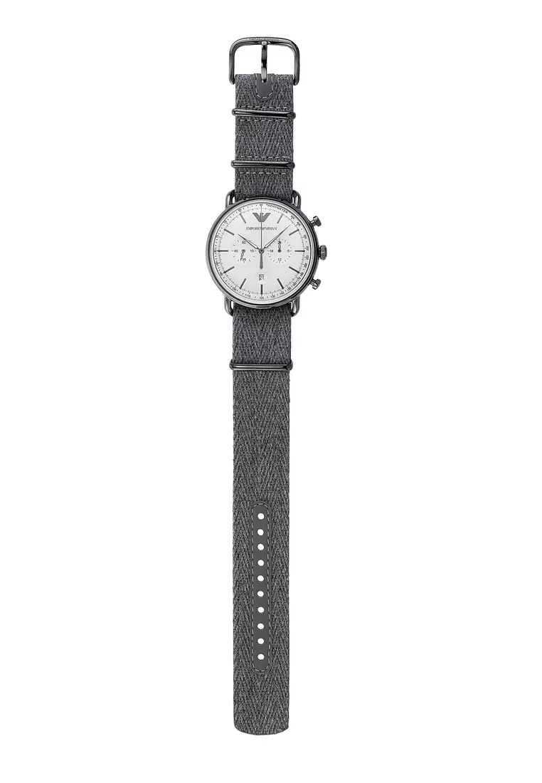 Buy Emporio Armani Chronograph Nato Watch AR11240 2025 Online | ZALORA