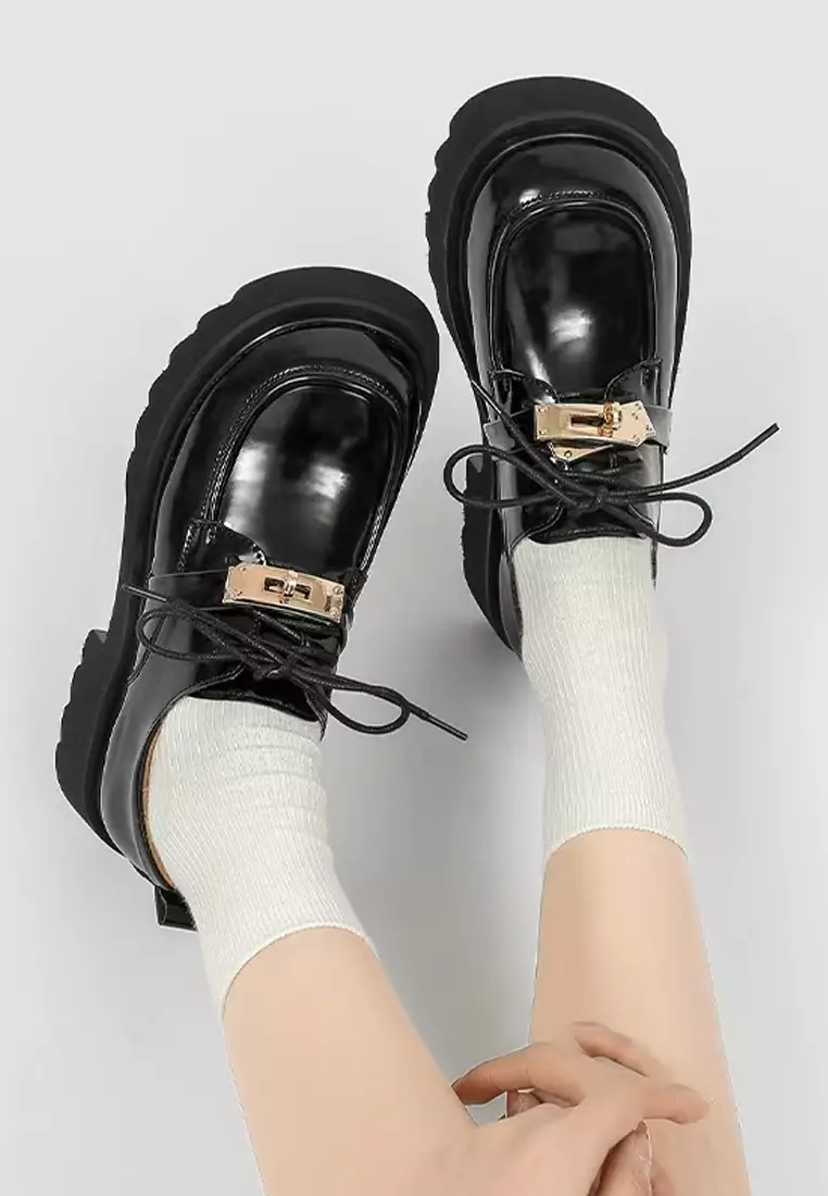 Buy Twenty Eight Shoes Metal Buckle Leather Derbys MZ7305 2026 Online ...
