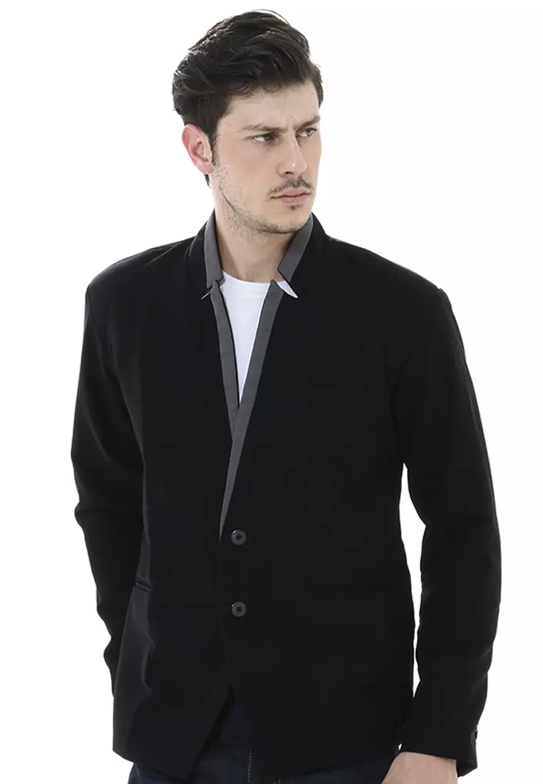 Jual Crows Denim Crows Denim - Twill Blazer Original 2025 | ZALORA ...