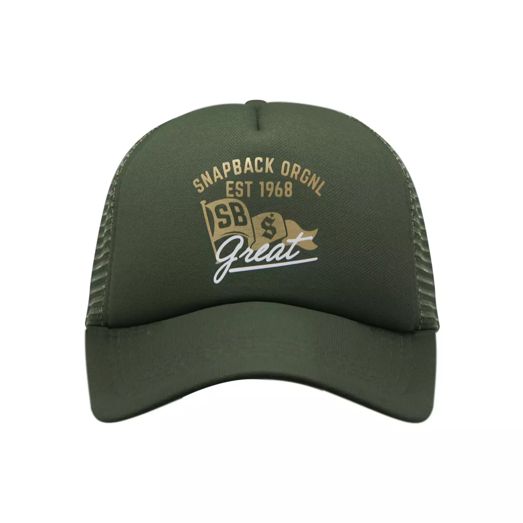 Jual Snapback Snapback Topi Trucker Dewasa Hijau Army Snapback Original ...