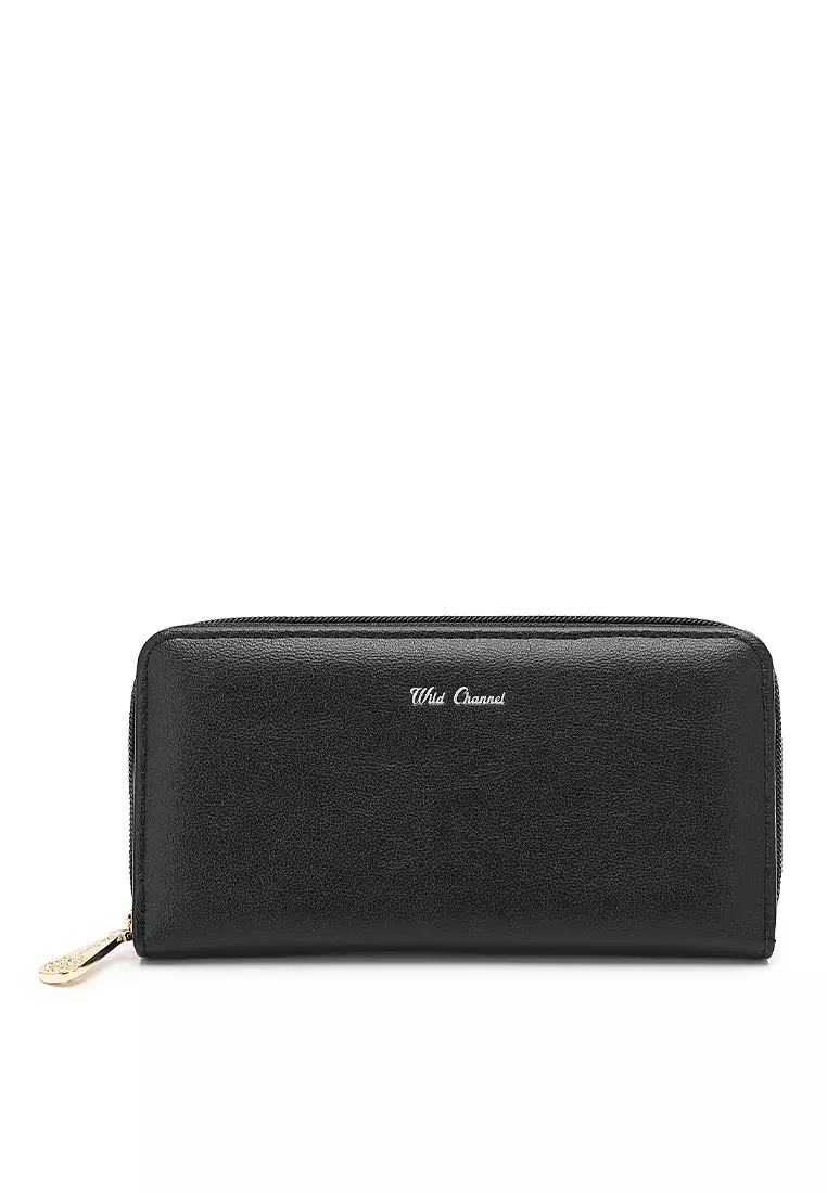Buy Wild Channel Long Purse -Black Online | ZALORA Malaysia