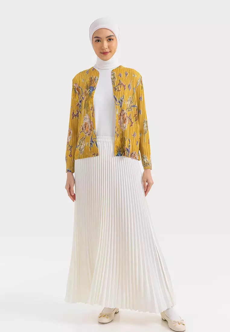 Jual Riamiranda Ria Miranda Mustard Rona Outer Original 2025 | ZALORA ...