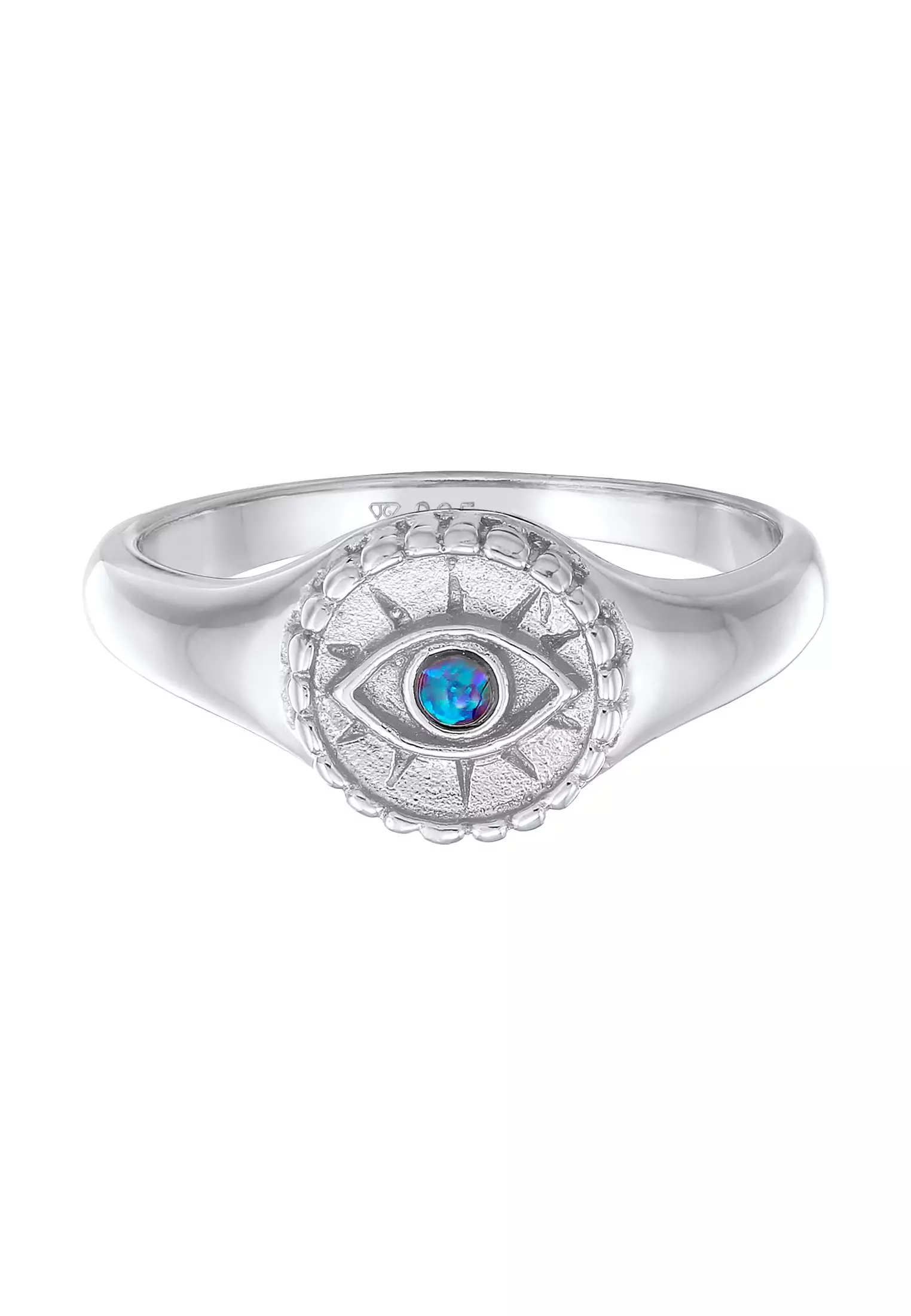 Buy ELLI GERMANY Ring Evil Eye Synthetic Opal 2025 Online | ZALORA