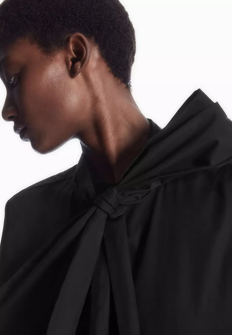 Buy COS Oversized Bow-Detail Blouse 2025 Online | ZALORA Philippines