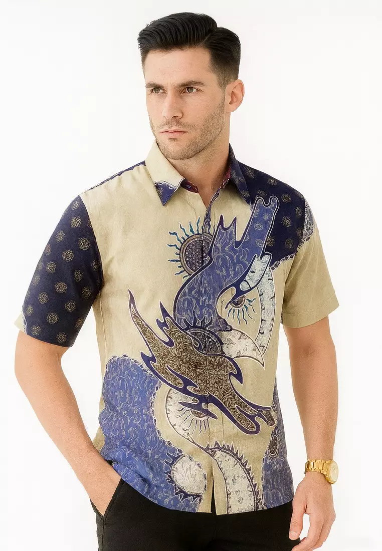 Jual Batik Tibodunyo Blarak Kemeja Batik Exclusive Premium Pria Casual ...