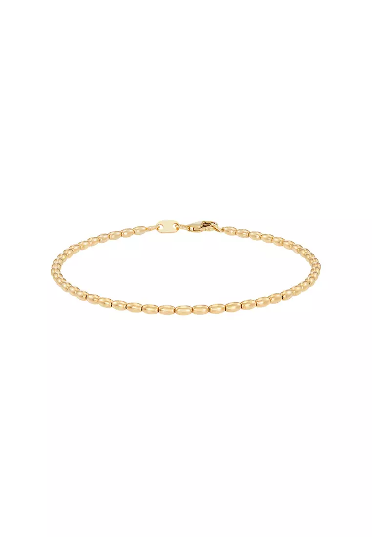 Buy HABIB HABIB 585/14K Yellow Gold Bracelet CJ-4-BR RW20 2025 Online | ZALORA Philippines