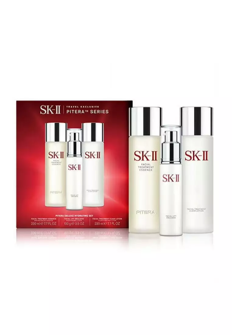 網上選購 SK-II SK-II - 全方位PITERA™ 保濕修護套裝 230ml+230ml+100g 2025 系列 | ZALORA香港